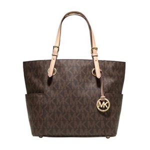 Michael Kors | Bags | Mk Jet Set Signature Tote | Poshmark